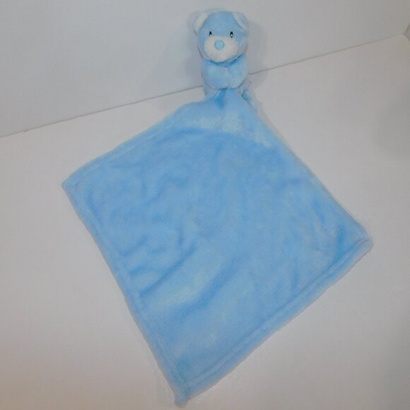 Jesse + Lulu | Toys | Jesse Lulu Plush Blue Teddy Bear Security Blanket ...